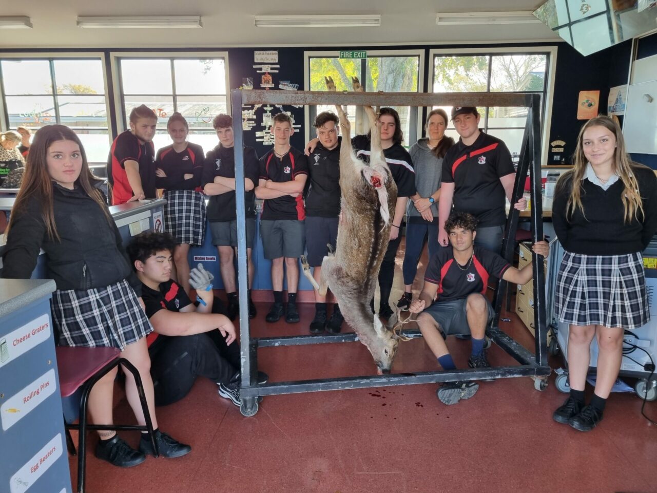 Students hunt for new life skills